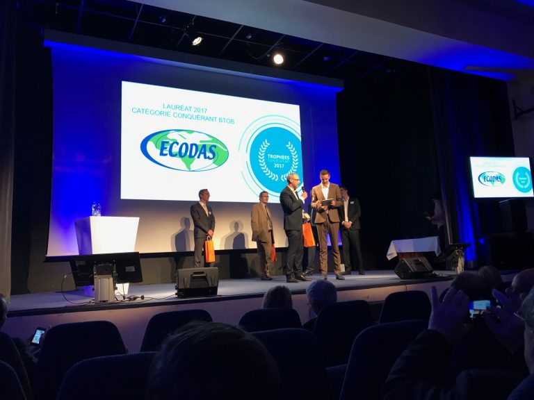 ECODAS Winner of the LEADEXPORT trophy « CONQUERANT B TO B » 2017 ...